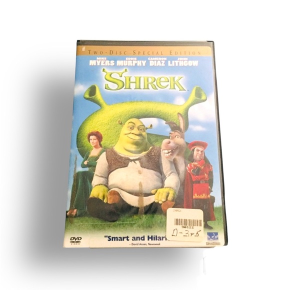 Dreamworks | Media | Shrek Special Edition 2 Disc Dvd Set Mike Myers ...